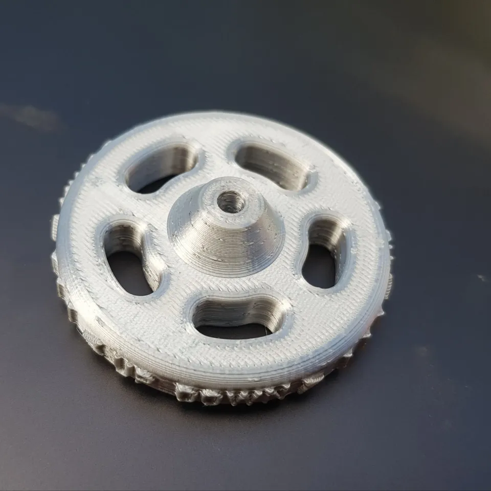 Bed leveling wheel with brass insert for Anycubic Mega Models by ...