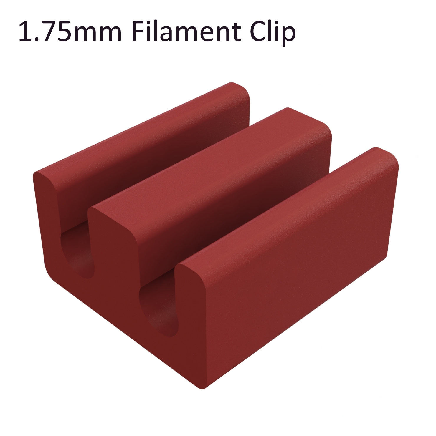 Simple Filament Clip - 1.75mm and 2.85mm by WillyCKH | Download free ...