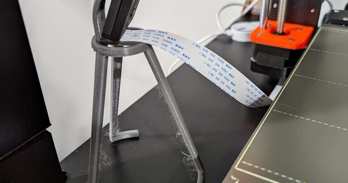 Prusa Raspberry Pi Camera Stand by ahaque | Download free STL model ...