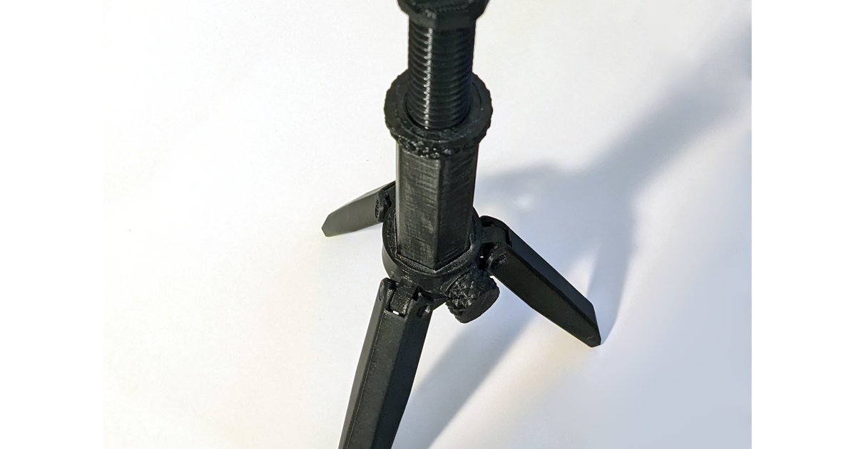 MULTI-USE ADJUSTABLE TRIPOD by biketiger | Download free STL model ...