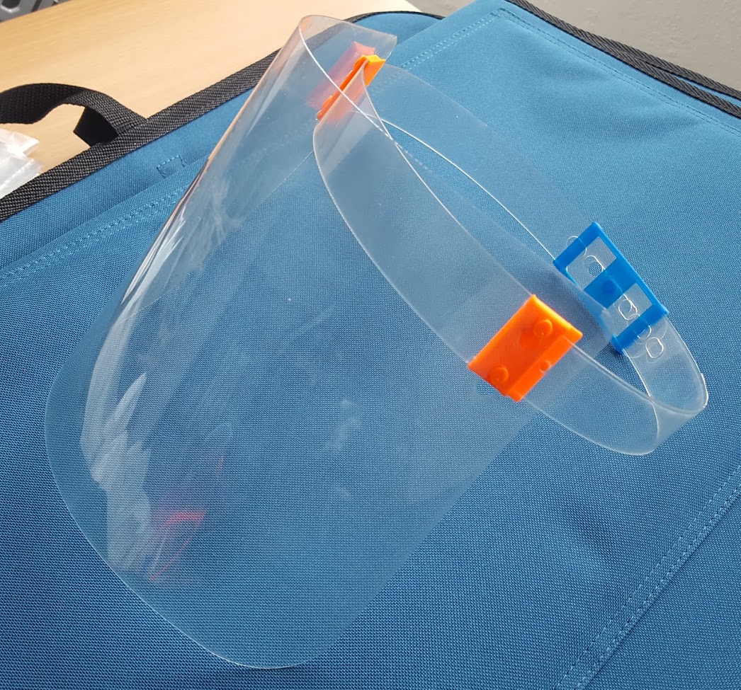 Emergency face shield URX-1 by hipik634 | Download free STL model ...