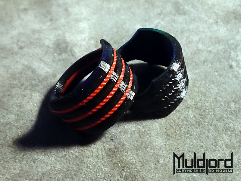 Viking style ring by Muldjord | Download free STL model | Printables.com