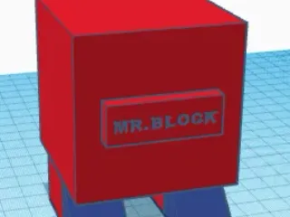 Mr. Block by Reid Carr | Download free STL model | Printables.com