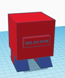 Mr. Block by Reid Carr | Download free STL model | Printables.com