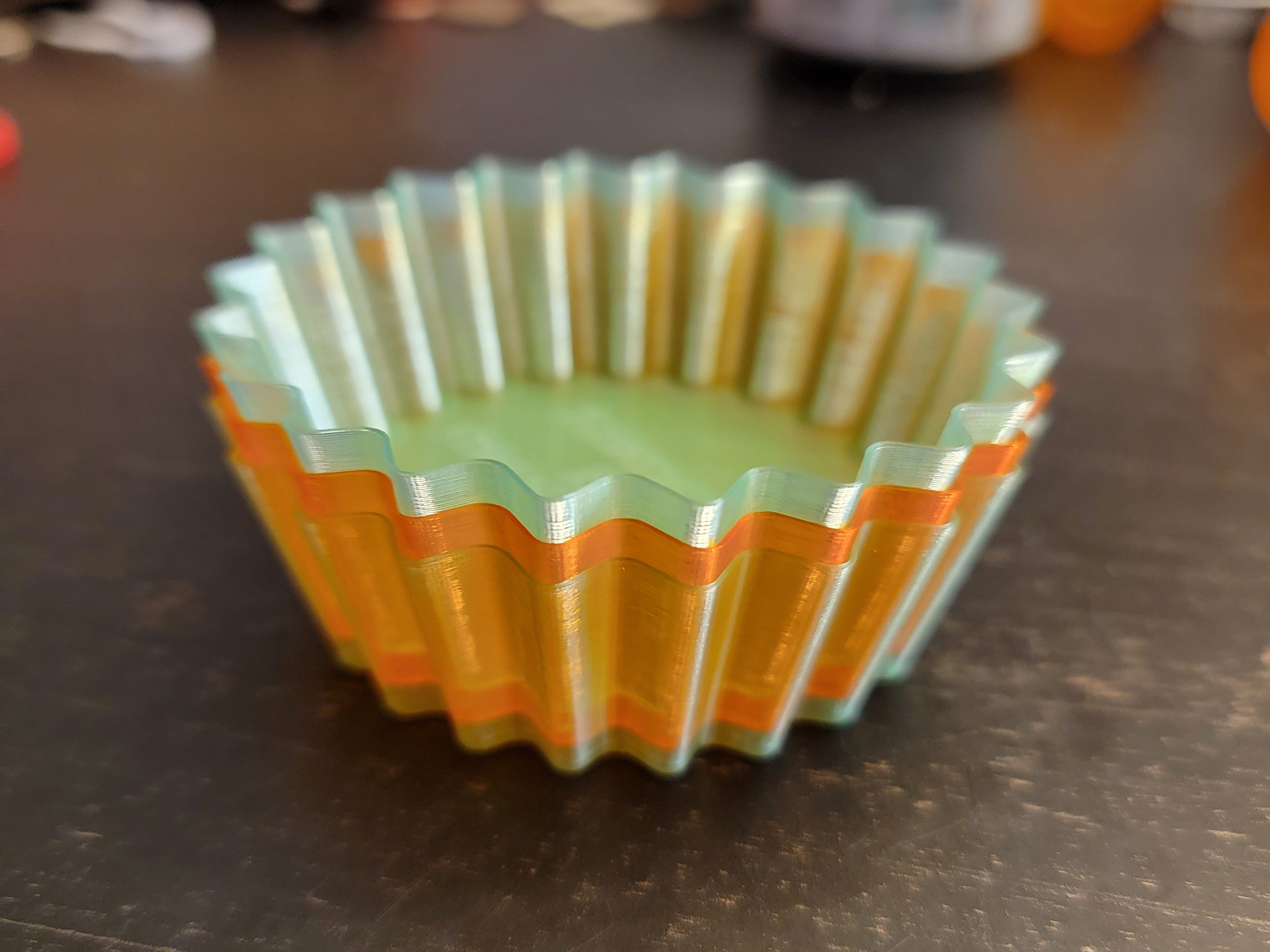 Vase Mode Filament Swatch (Parametric, Stackable) by Three_Body_Problem ...