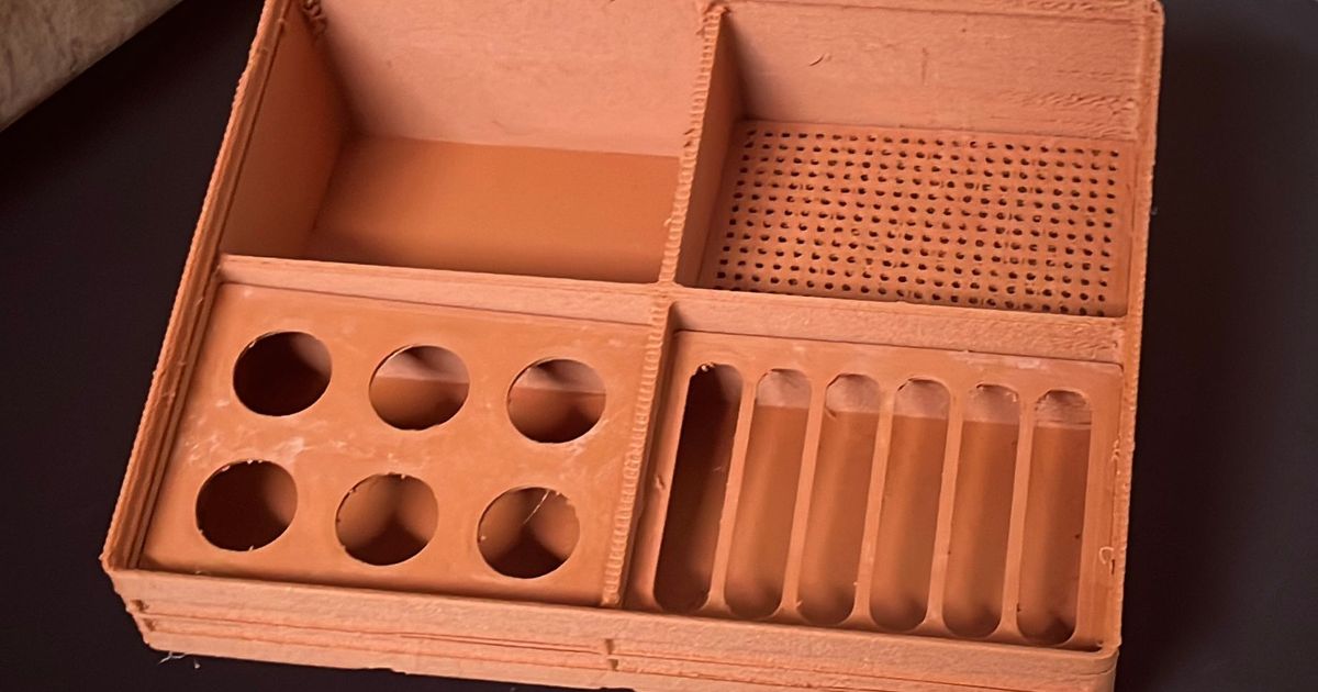 Gridfinity | Kitchen Caddy Sr. by Machenna56k | Download free STL model ...