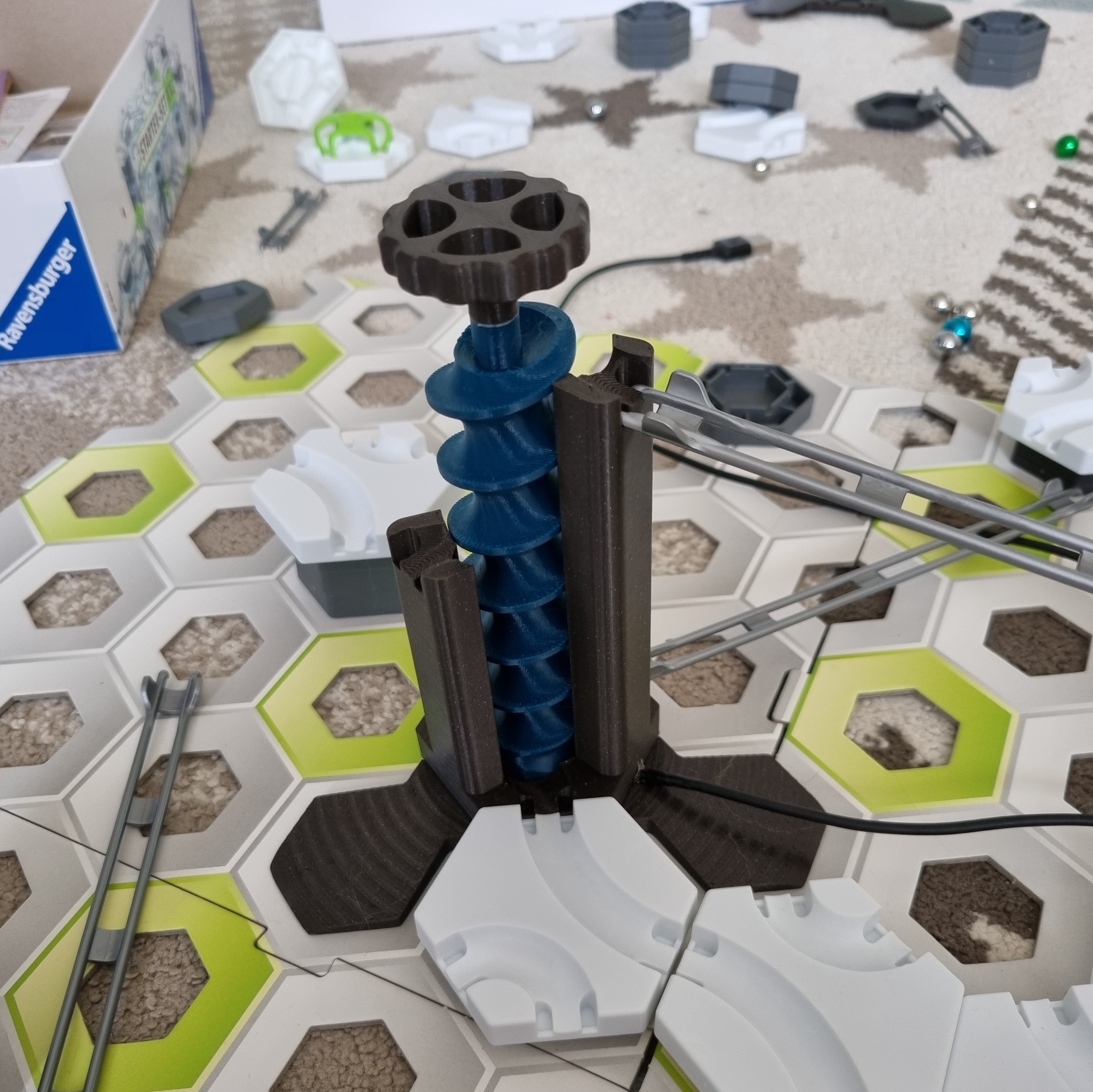 Gravitrax Marble Lift Snap on Base by Florian | Download free STL model ...