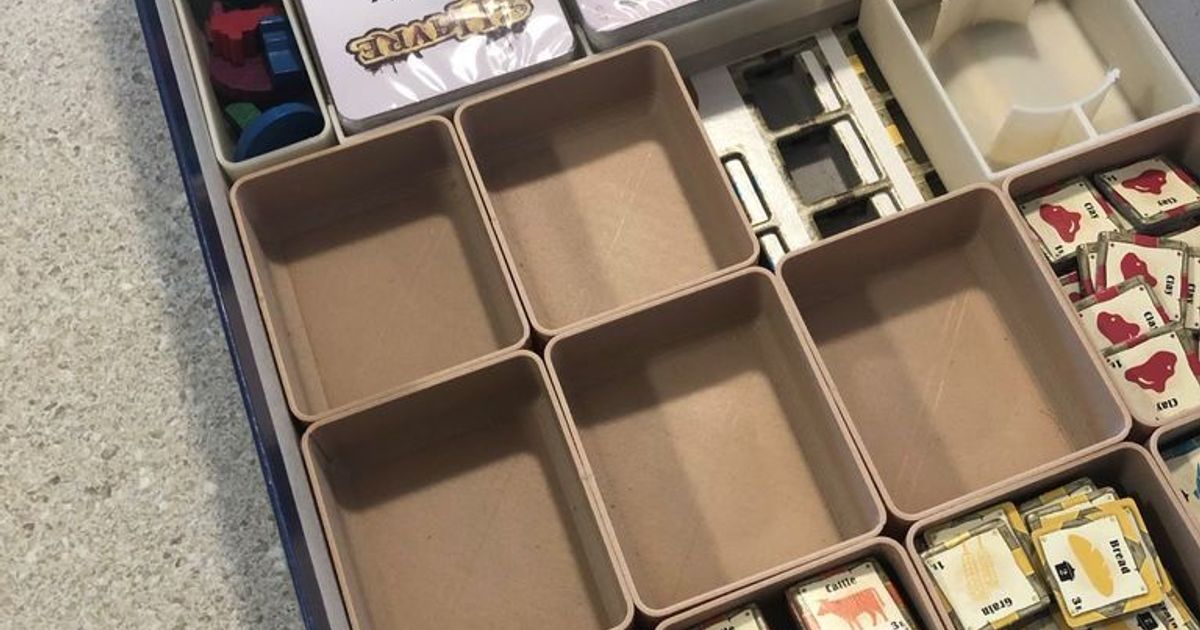 Rounded player/resource boxes for Le Havre by Arctangent | Download ...