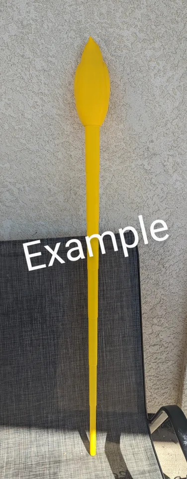 Squirrel Collapsing staff by deinfinityx | Download free STL model ...