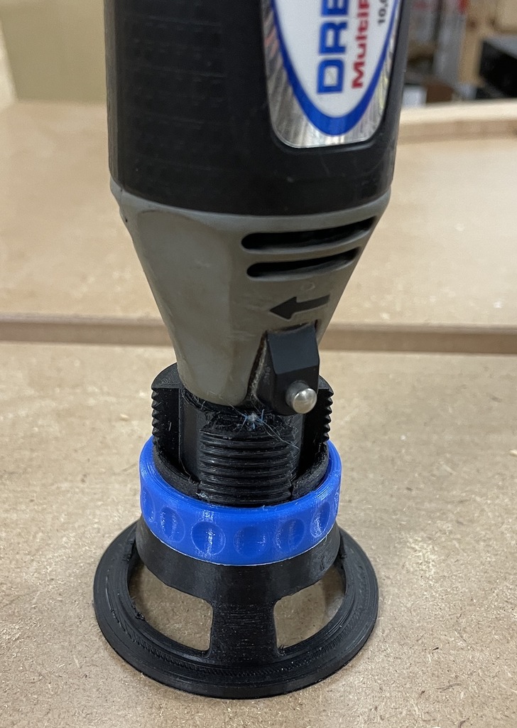 Adjustable Height Router Base for Rotary/Dremel Tool by denniseagles ...