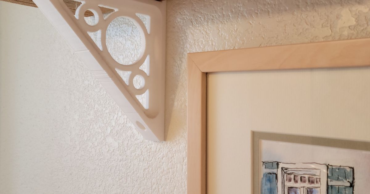 Fence Slat Shelf Bracket by Ts3dprints | Download free STL model ...