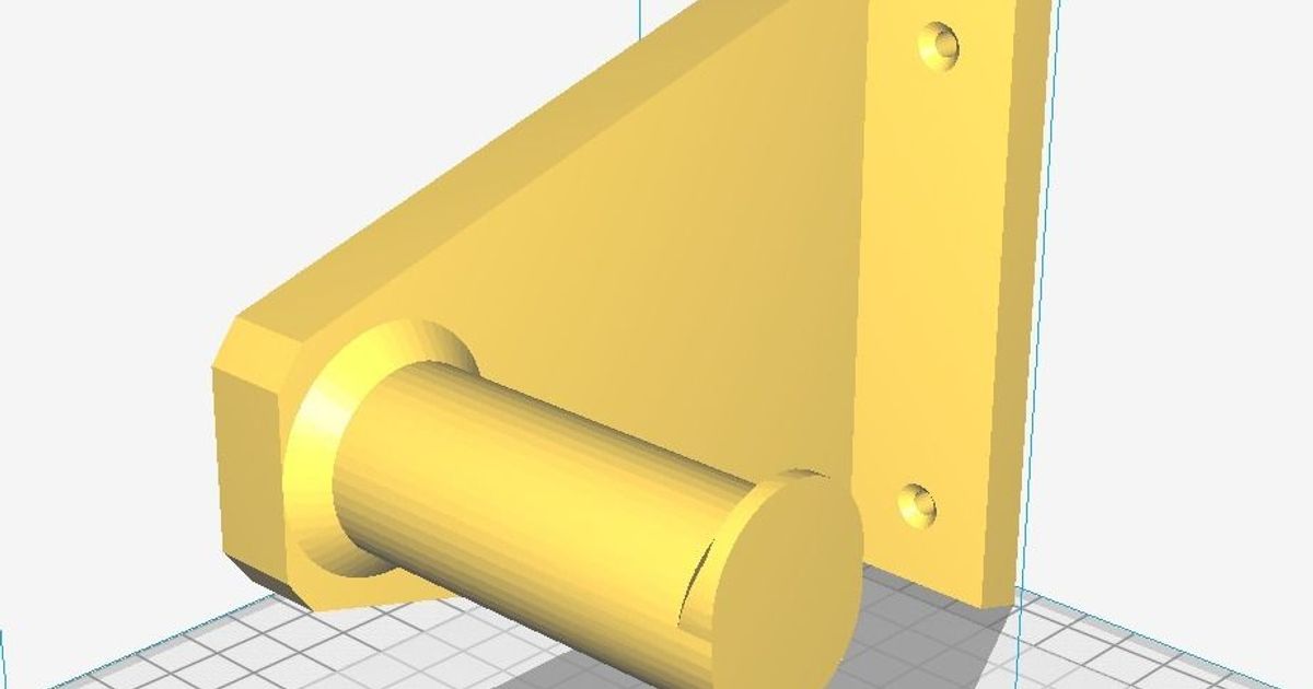Parallel Wall Mount Spool Holder by Zak | Download free STL model ...