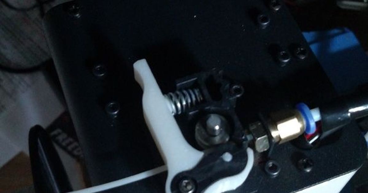 Extruder Lever Arm for Monoprice MP Select Mini by Zak | Download free ...