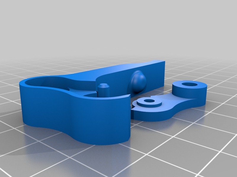 Extruder Lever Arm for Monoprice MP Select Mini by Zak | Download free ...