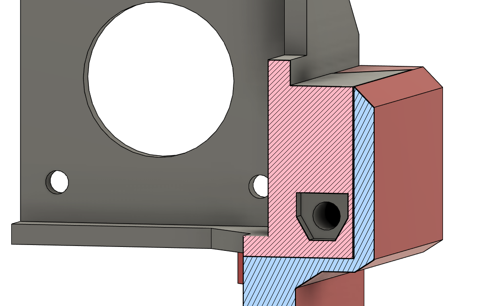 Dovetail quick change extruder mount for Ender 3/Pro and BMG/clone - no ...