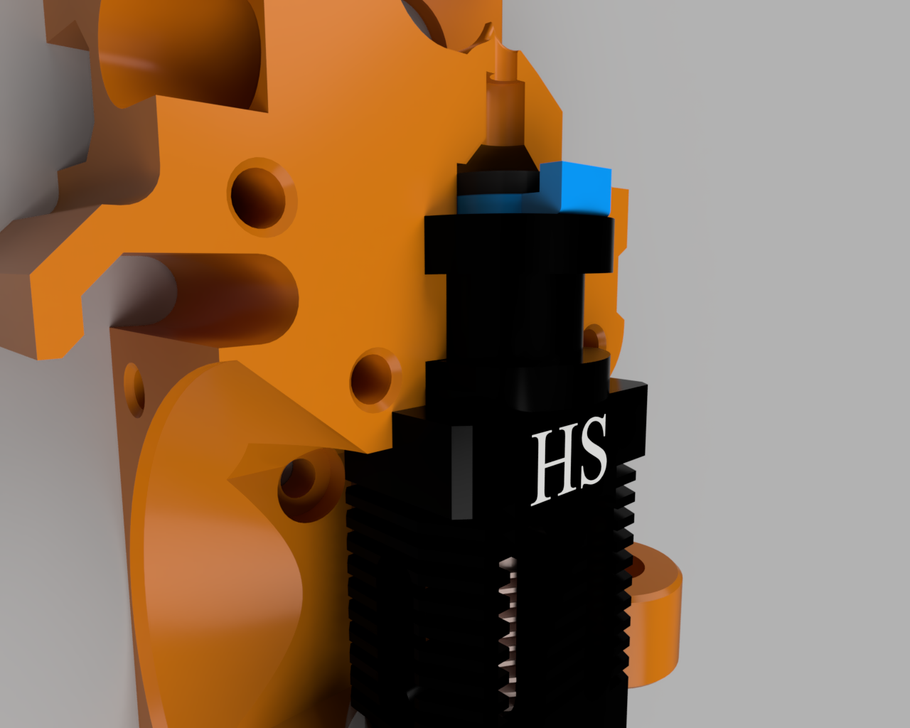 Prusa MK3S+ Red Lizard Extruder Body Parts that actually fit. by ...