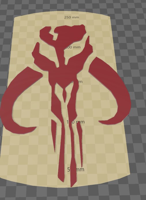 Mando skull Emblem by Ninja | Download free STL model | Printables.com