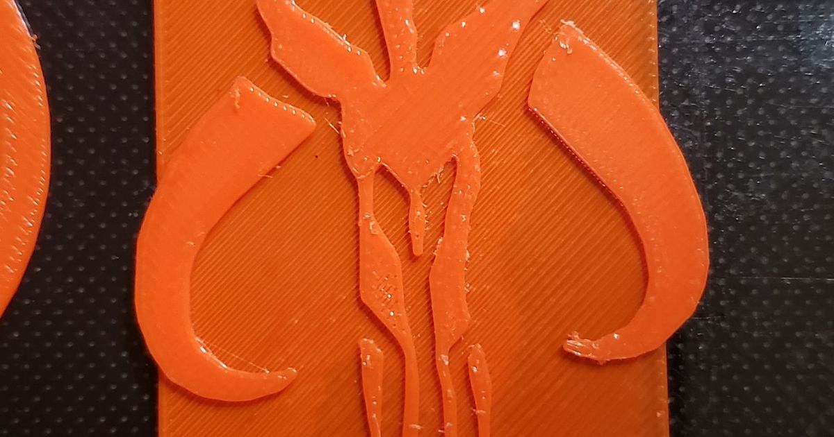 Mando skull Emblem by Ninja | Download free STL model | Printables.com