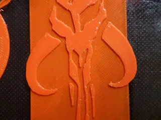 Mando skull Emblem by Ninja | Download free STL model | Printables.com