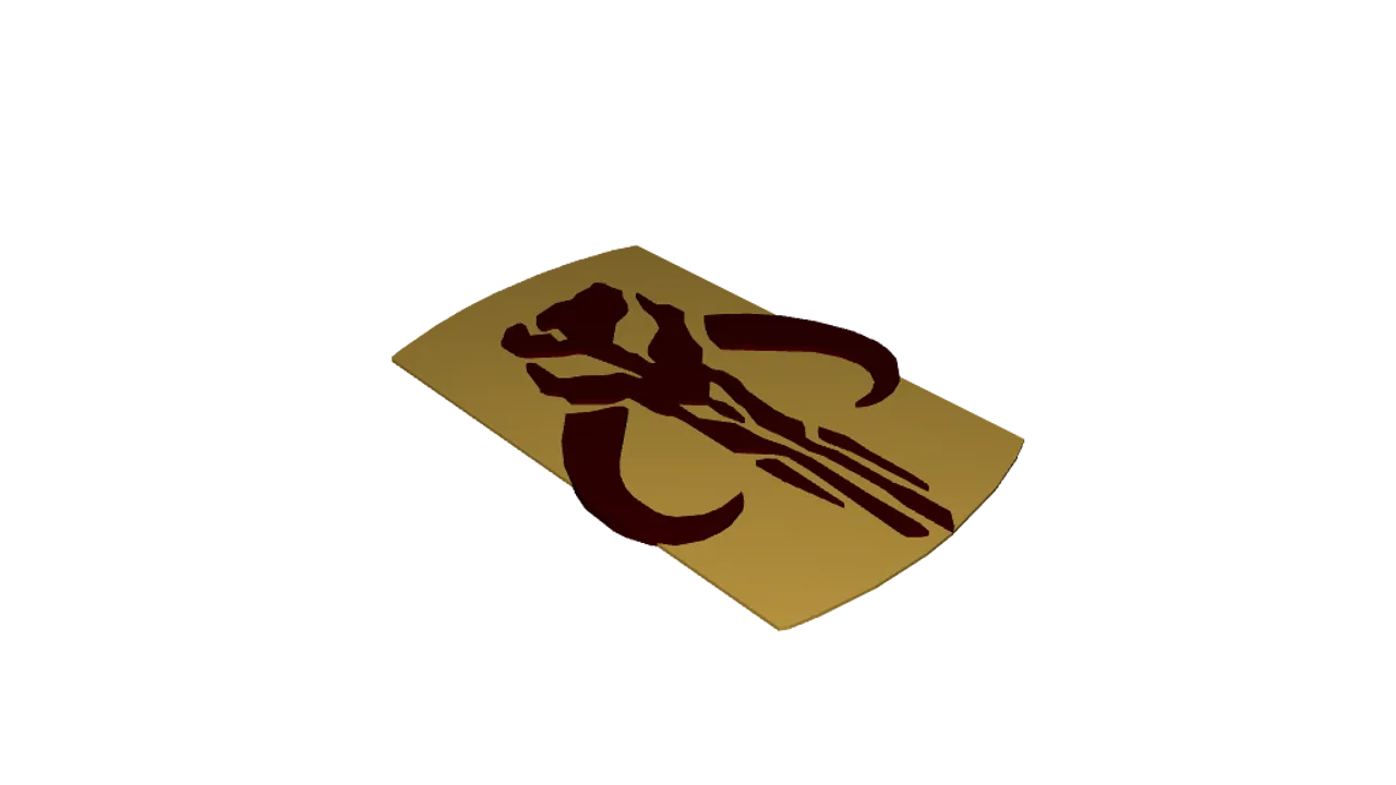 Mando skull Emblem by Ninja | Download free STL model | Printables.com