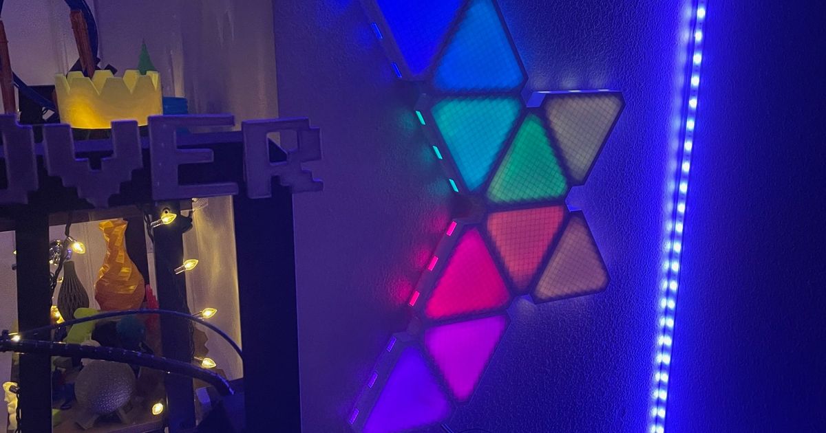 Janoleaf Light Panels (Nanoleaf inspired light panels) by B1G_Jano ...