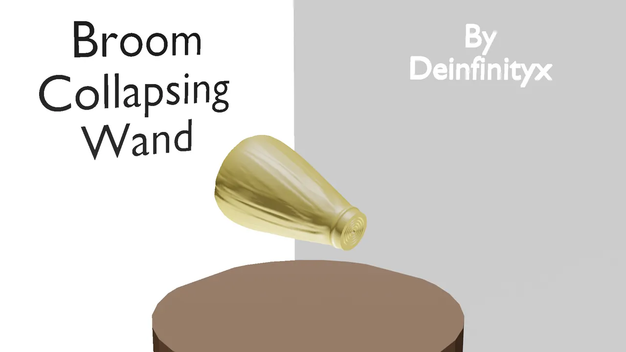 Broom Wand by deinfinityx | Download free STL model | Printables.com