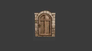 Medieval Gate by comp | Download free STL model | Printables.com