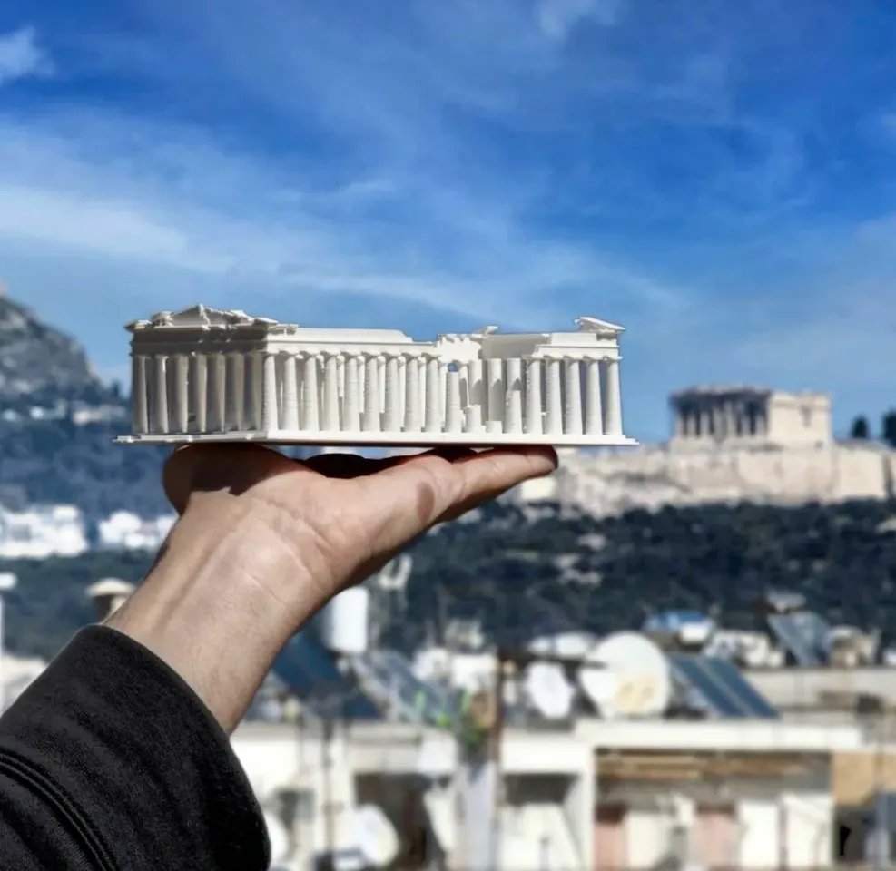 Parthenon - Athens , Greece by MiniWorld3D | Download free STL model ...