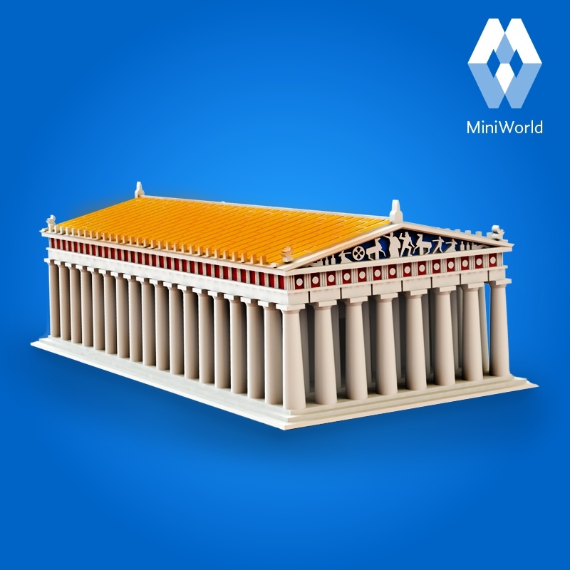 Parthenon Reconstruction - Athens , Greece by MiniWorld3D | Download free STL model | Printables.com