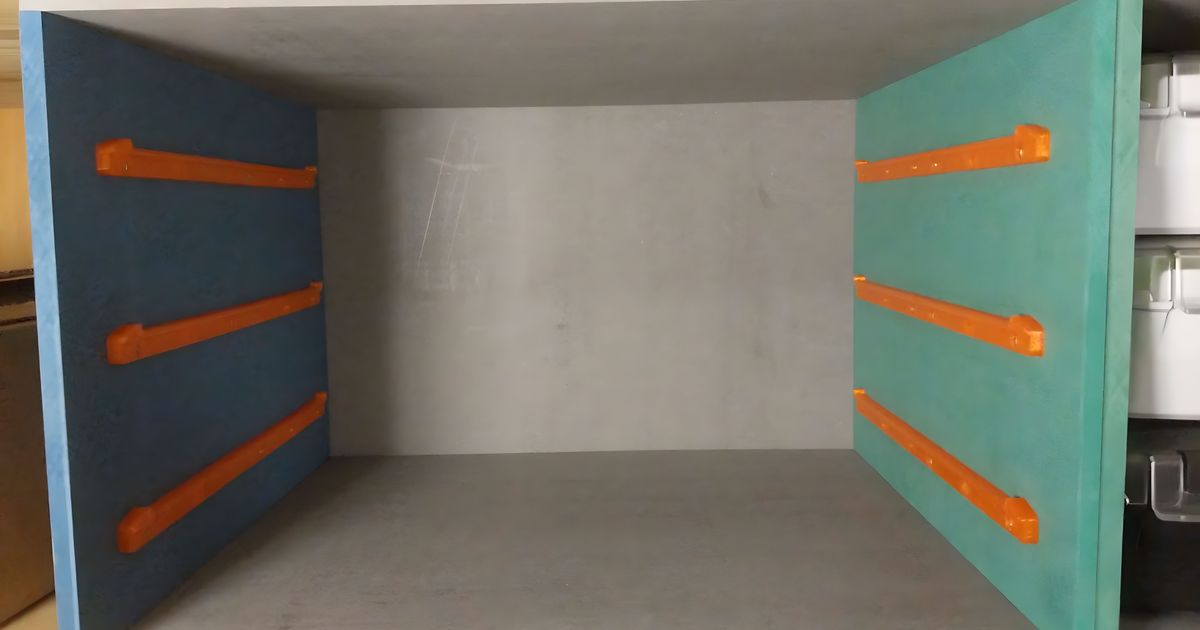 Rails for Bosch / Sortimo i-Boxx Organizer Box by 6d6178 | Download ...