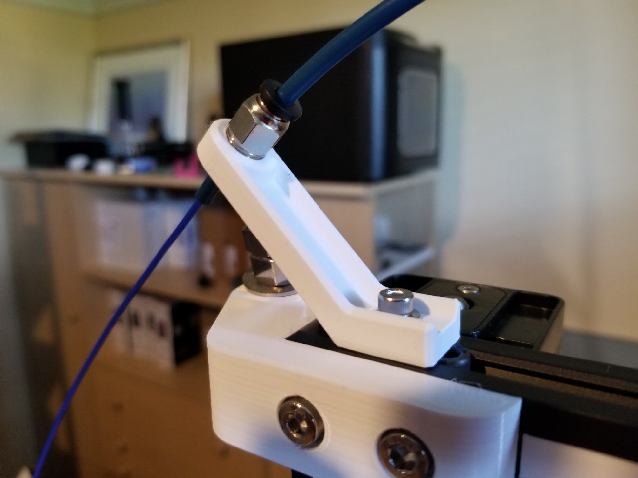 Reverse bowden bracket by BenLandel | Download free STL model ...