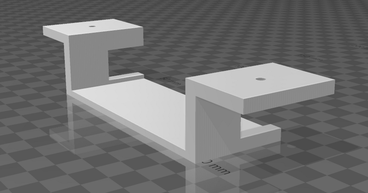 Netgear GS305e Under-desk Mounting Bracket by Todd @ Figure Forge ...