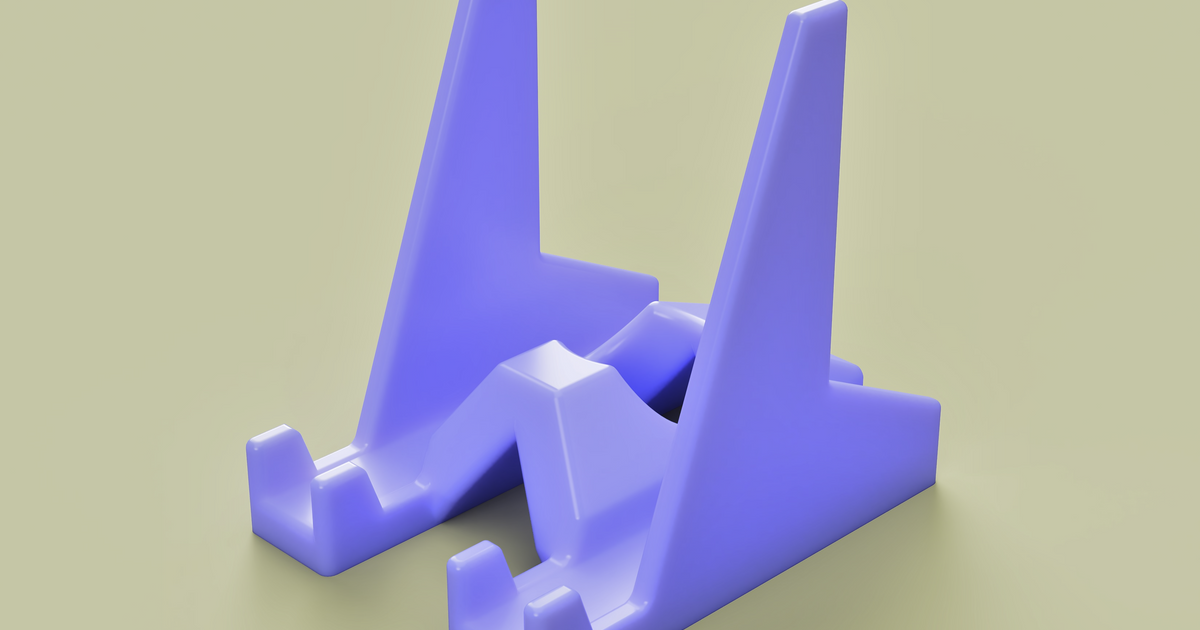 Unique Phone Stand by StayPuft11 | Download free STL model | Printables.com