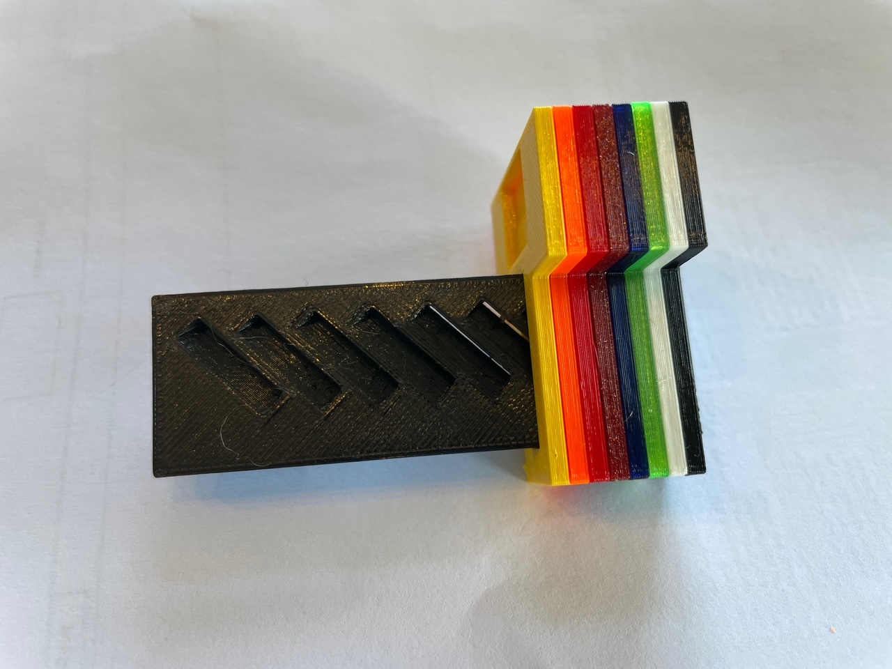 Filament Sample Swatch by Aryser | Download free STL model | Printables.com
