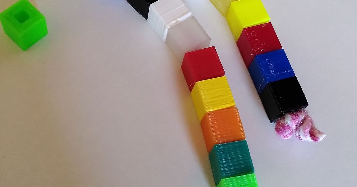 Filament Sample Cube | Filament Musterwürfel by LinuTec | Download free ...