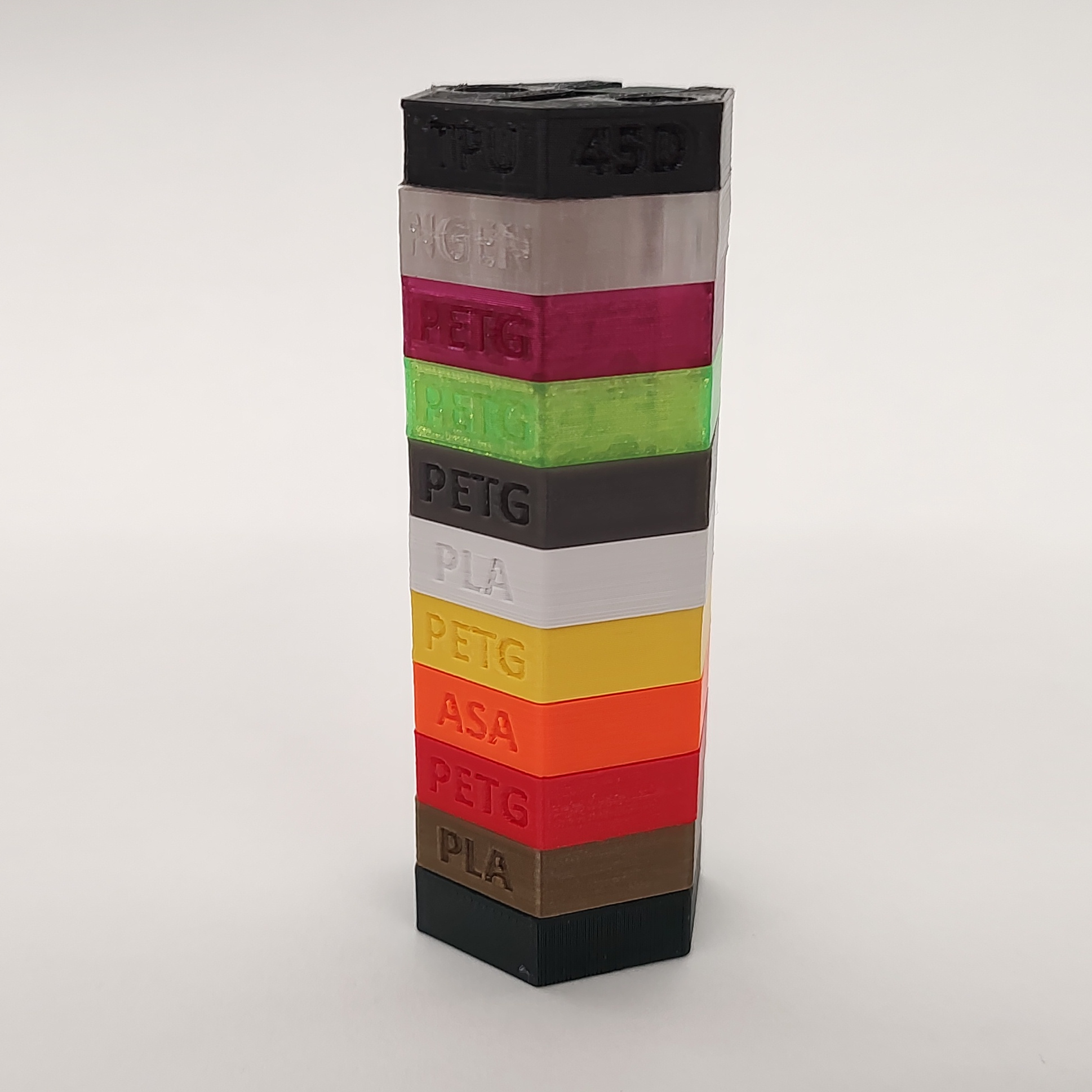 Hexagonal sample with holder by Bigfoot Tech Lab | Download free STL ...