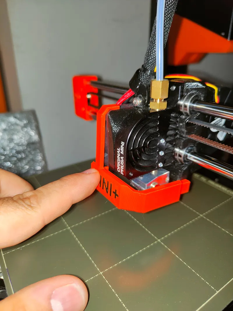 Prusa MINI/MINI+ Extruder Shield Remix by mc2_project3d | Download free ...