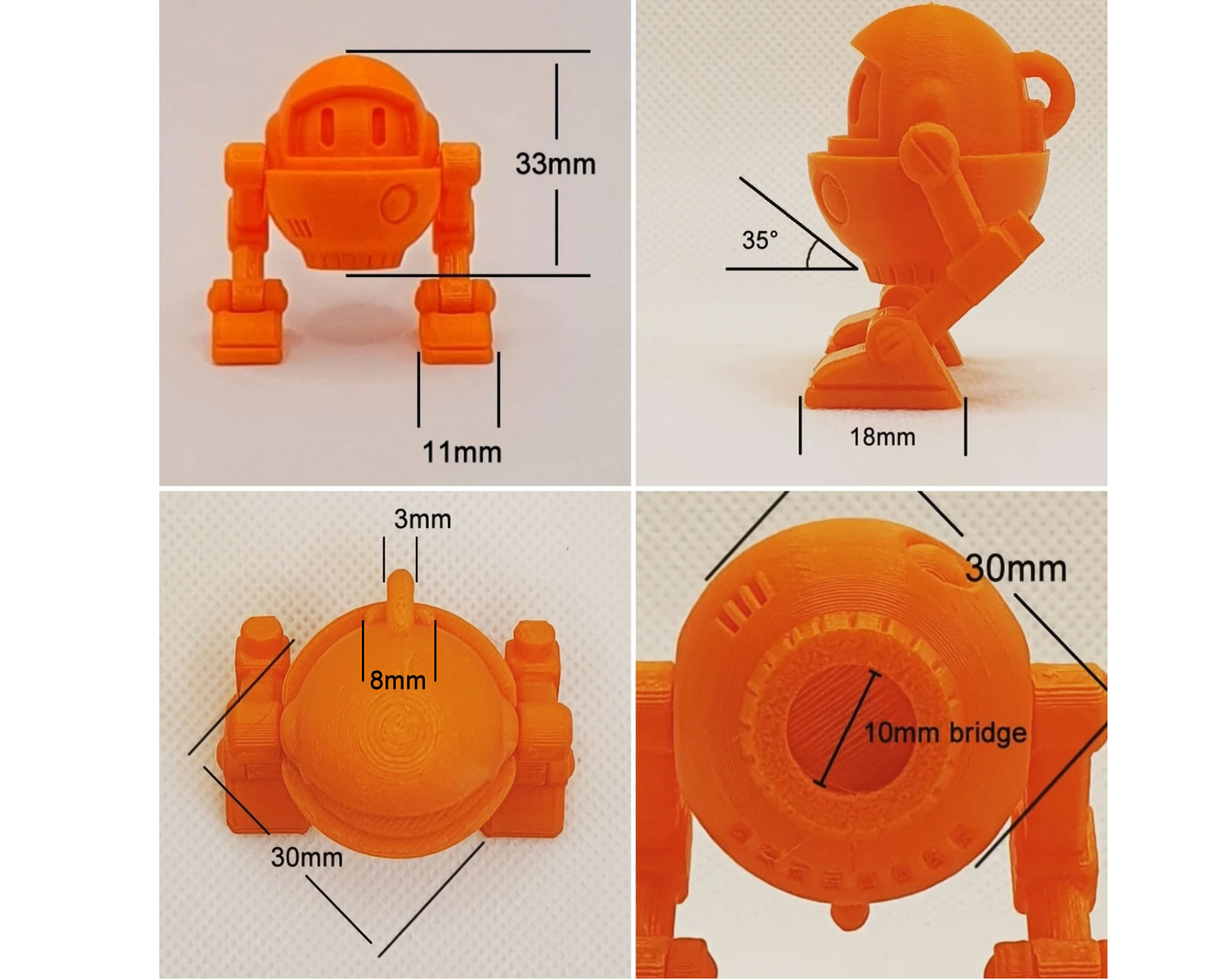 Kenji the print-in-place benchy robot by jajaum3d | Download free STL ...