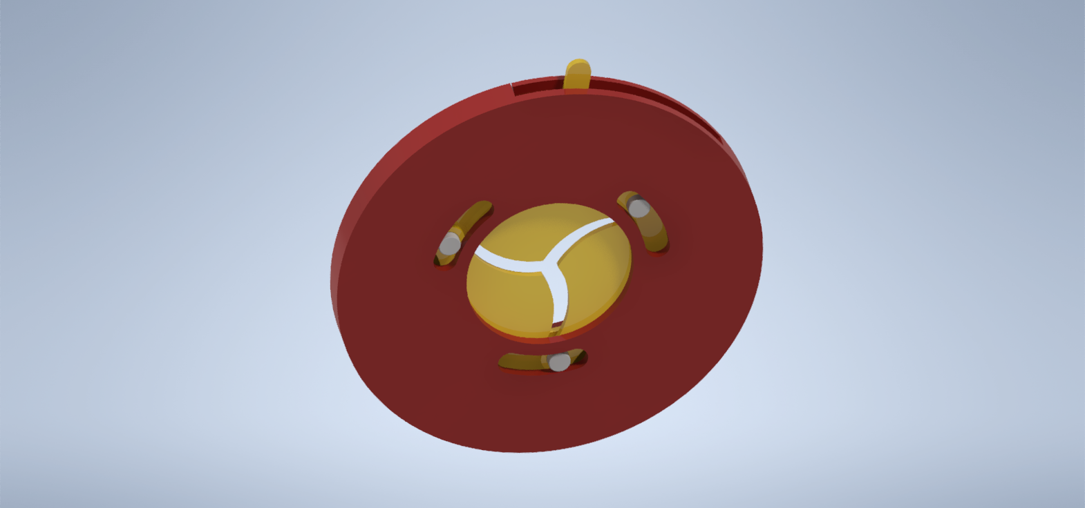 Iris mechanism based on 3 blades by Dynamite | Download free STL model ...