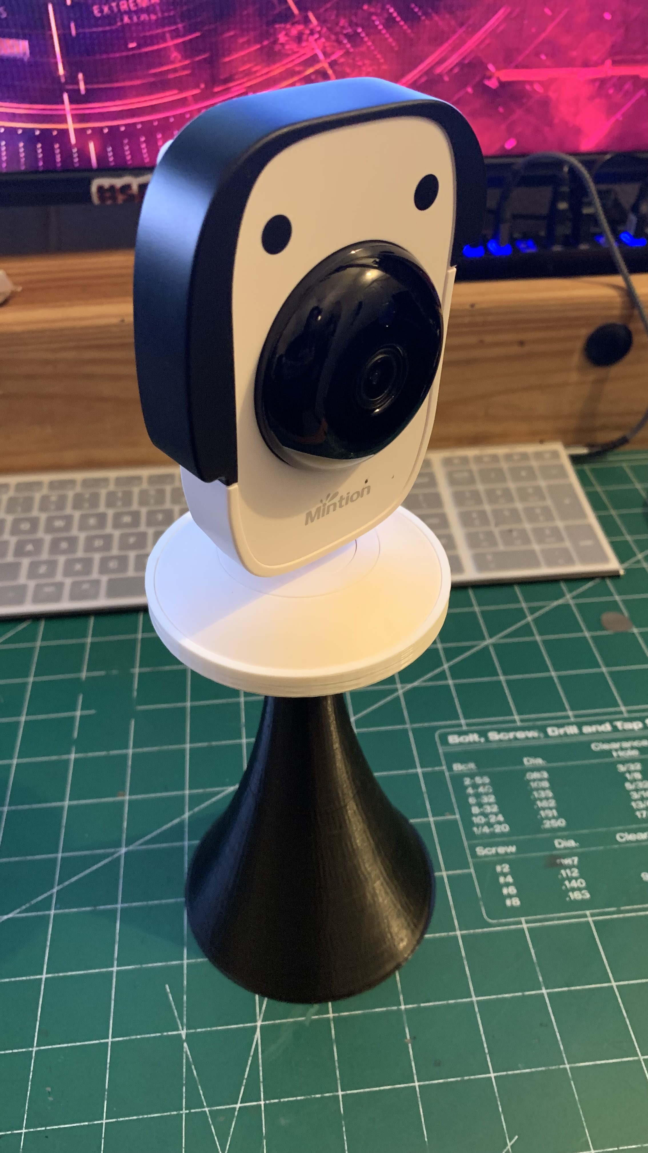 Beagle Camera Stand 150mm Snap-in by Wavz3D | Download free STL model ...
