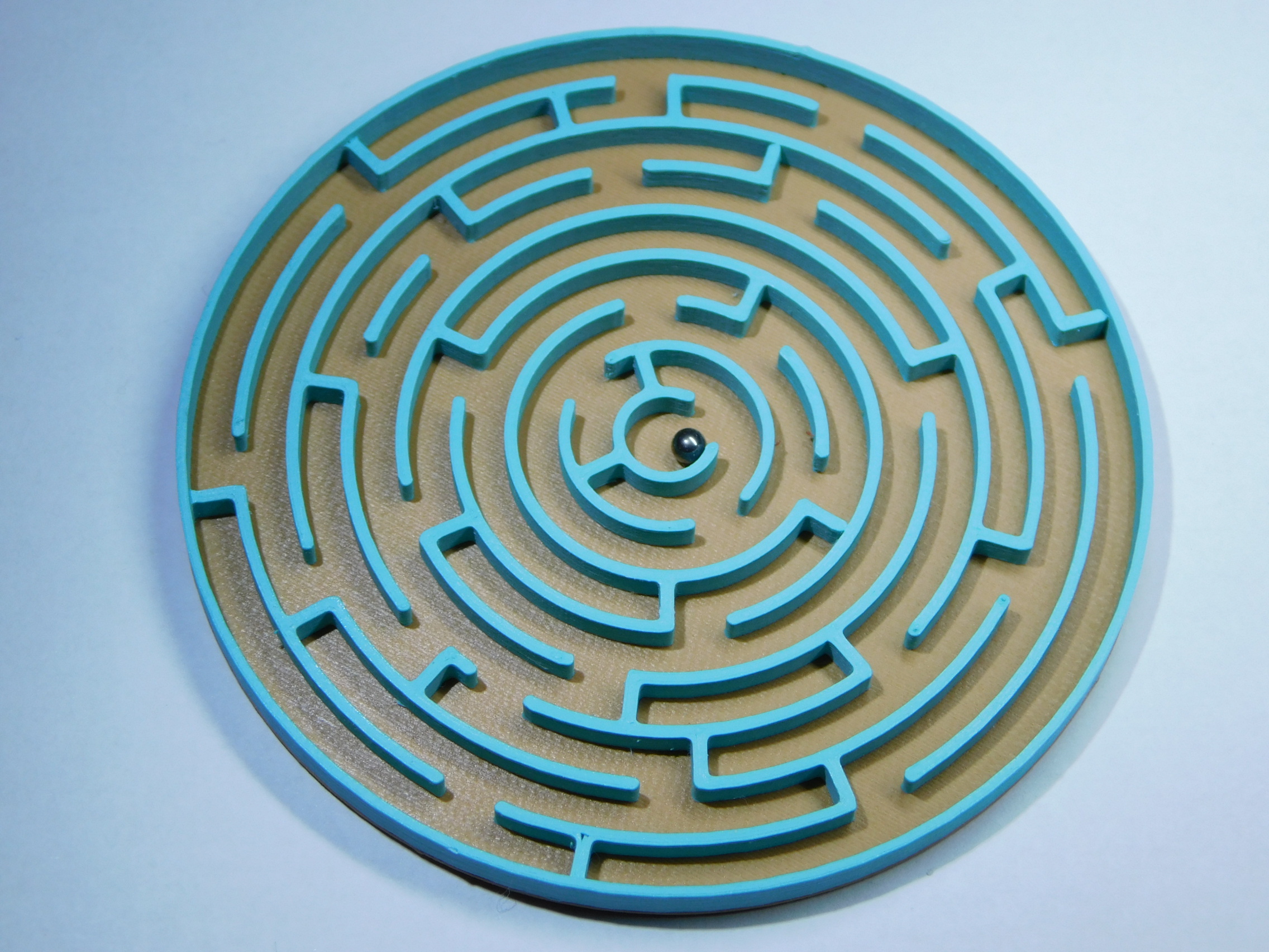 Round Labyrinth by Thorin Oakenshield | Download free STL model ...