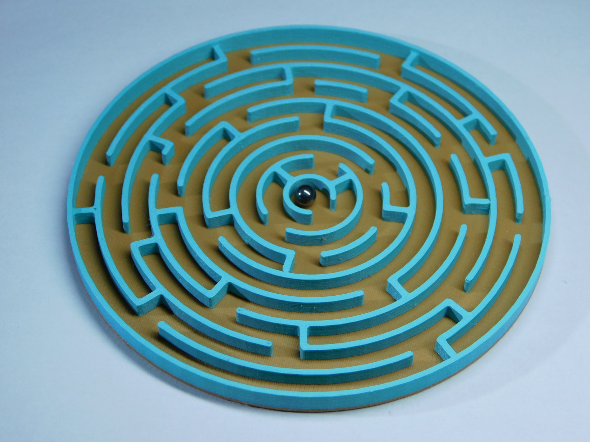 Round Labyrinth by Thorin Oakenshield | Download free STL model ...