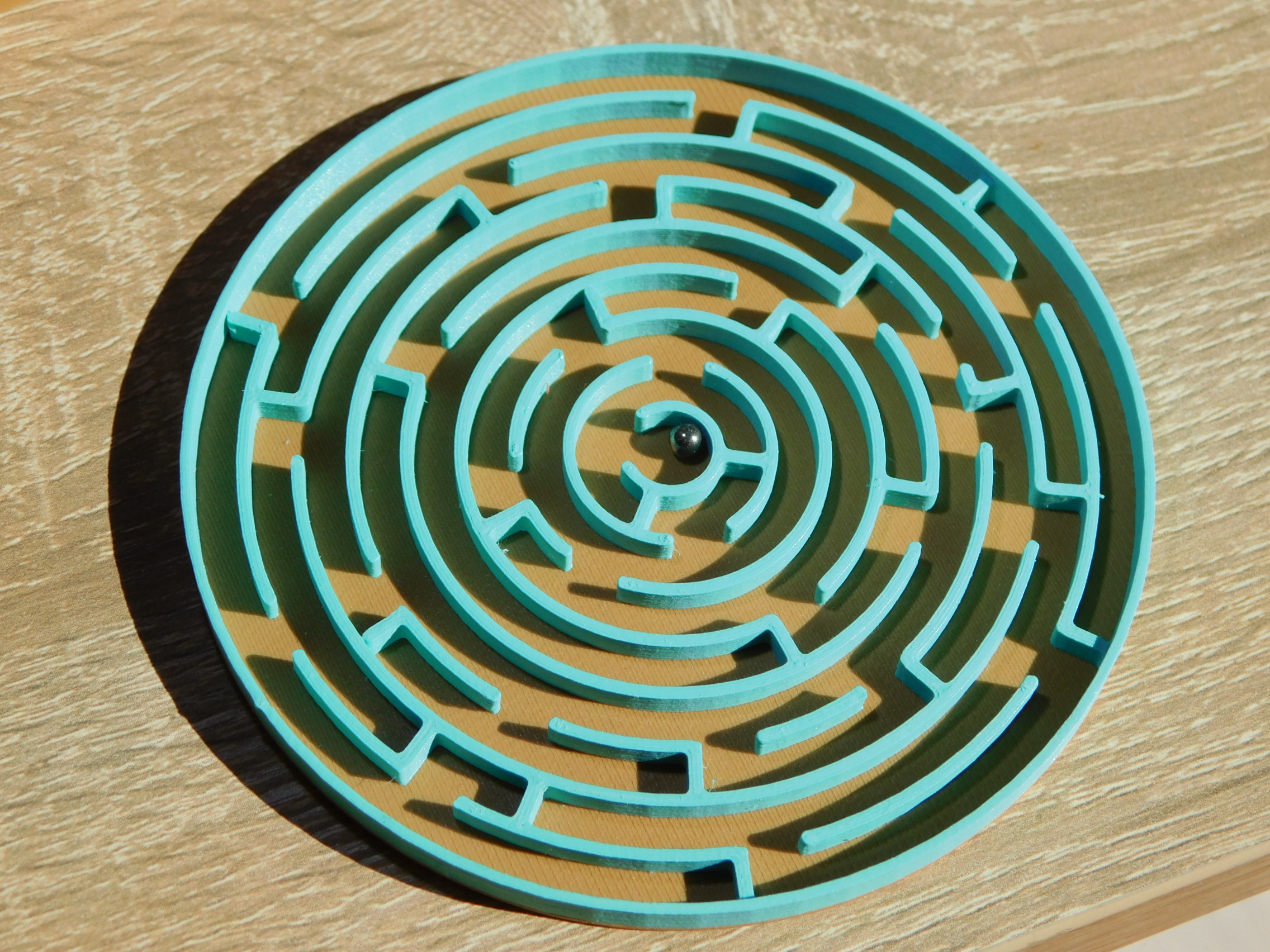 Round Labyrinth by Thorin Oakenshield | Download free STL model ...