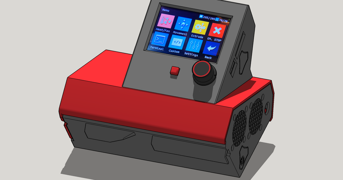 LowRider 3 CNC - control box case for BTT SKR Pro 1.2 board and a BTT ...