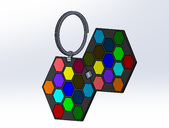 Hexagon Filament pallete by Andybot | Download free STL model ...