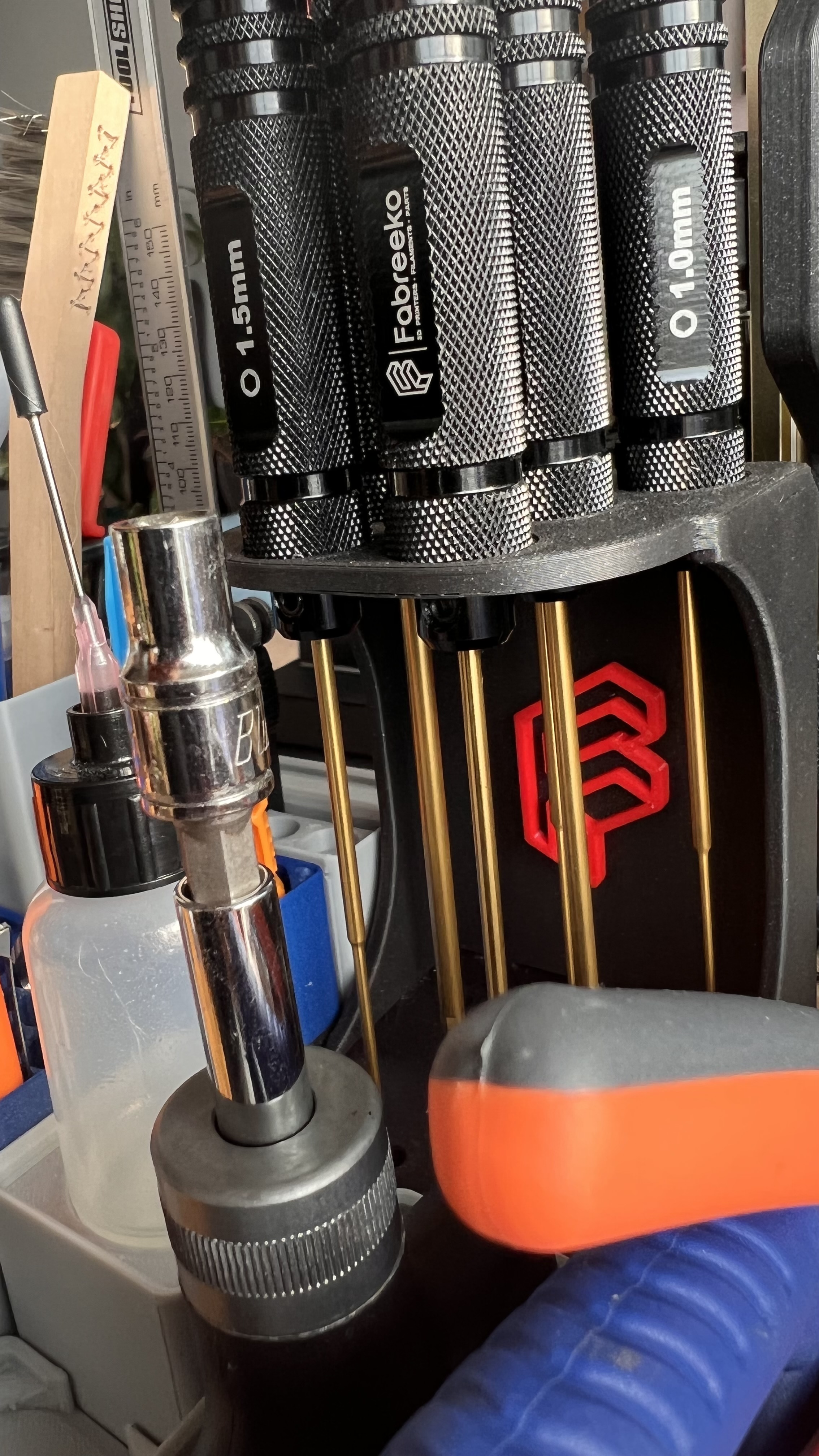 Gridfinity Fabreeko Screwdriver tool Holder by PatternMaker | Download ...