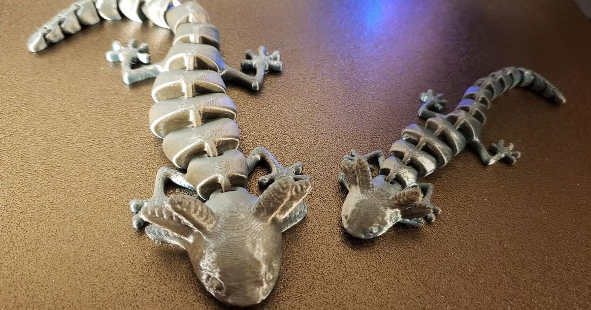Articulated Axolotl Enhanced von AKinferno | Kostenloses STL-Modell ... Articulated Axolotl Enhanced von AKinferno | Kostenloses STL-Modell ...