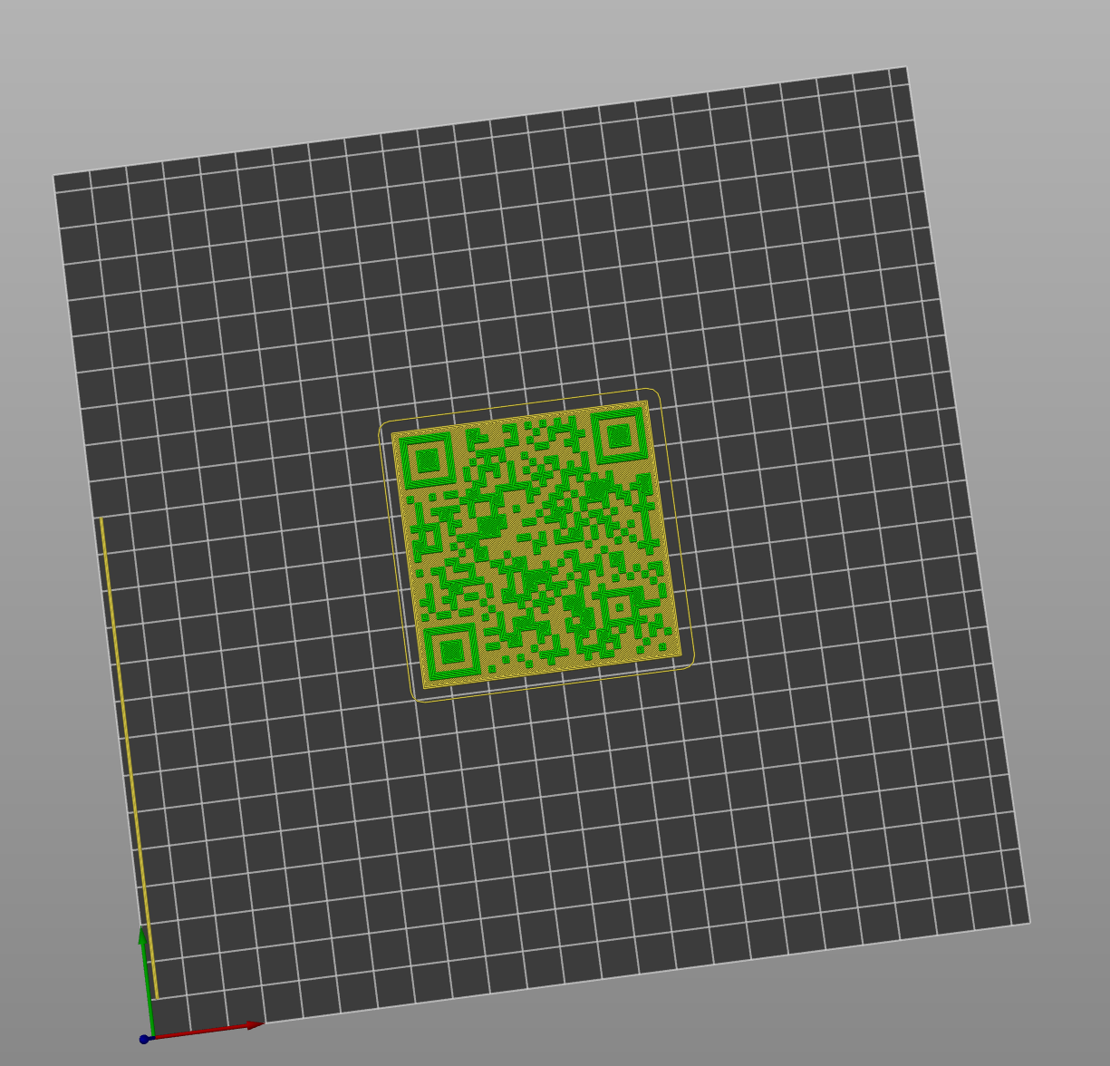QR Code badge recipe - OpenSCAD by Guido3D | Download free STL model ...