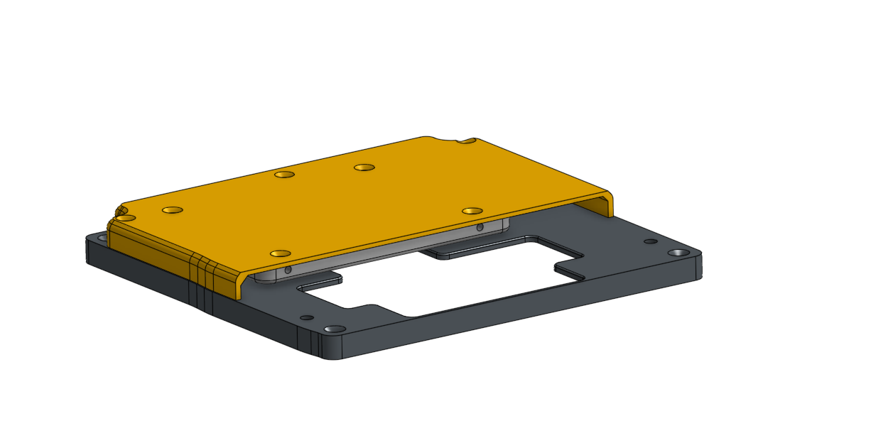 SSD Caddy for DeskNano x300 by msystems | Download free STL model ...