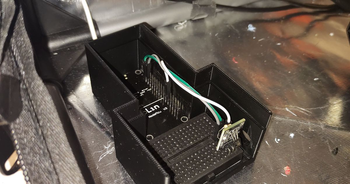 NodeMcu V3 + Mini-Breadboard Case by Blonky-Kong | Download free STL ...